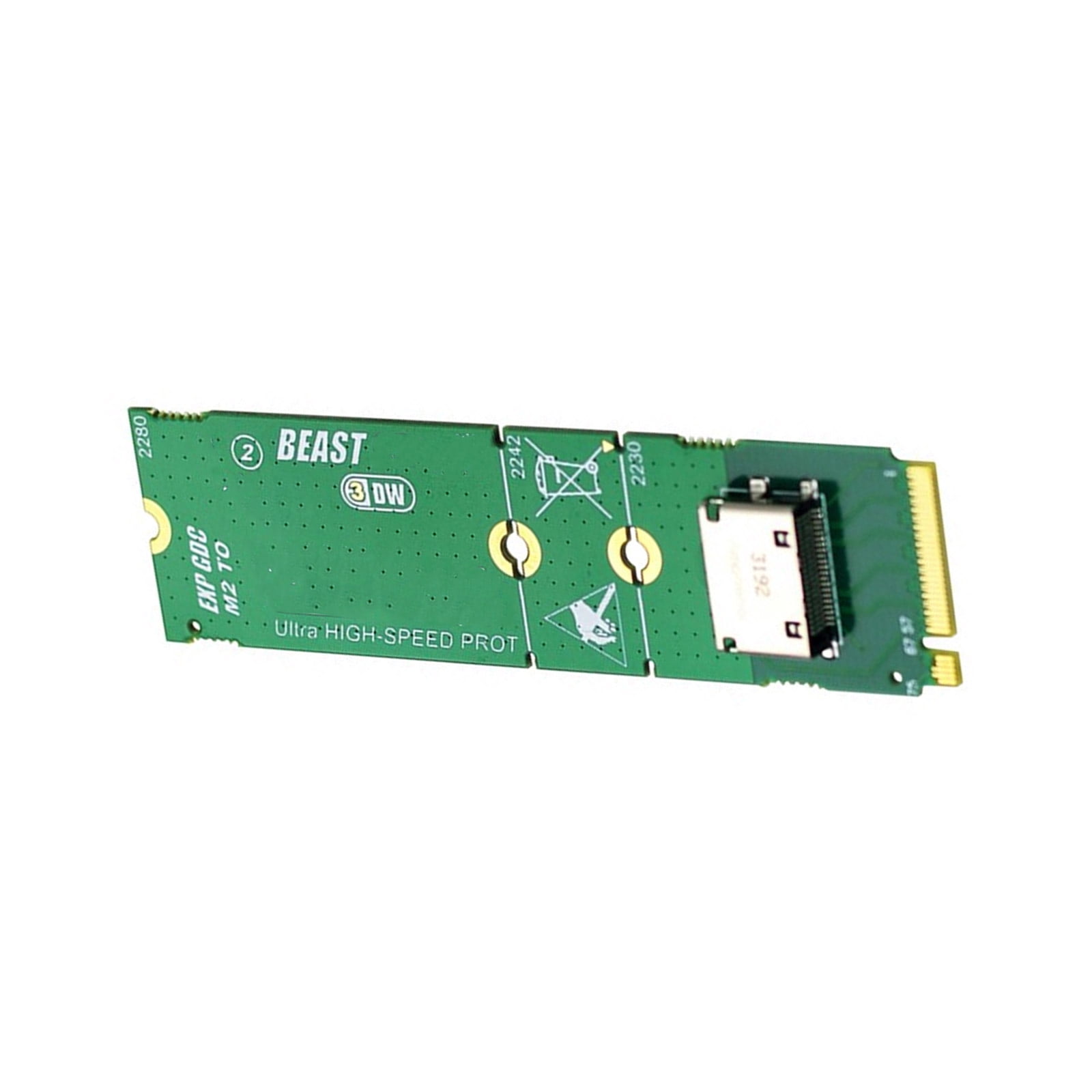 M Key to Host Adapter Card Adapter GPU Dock Laptop to External Graphics ...