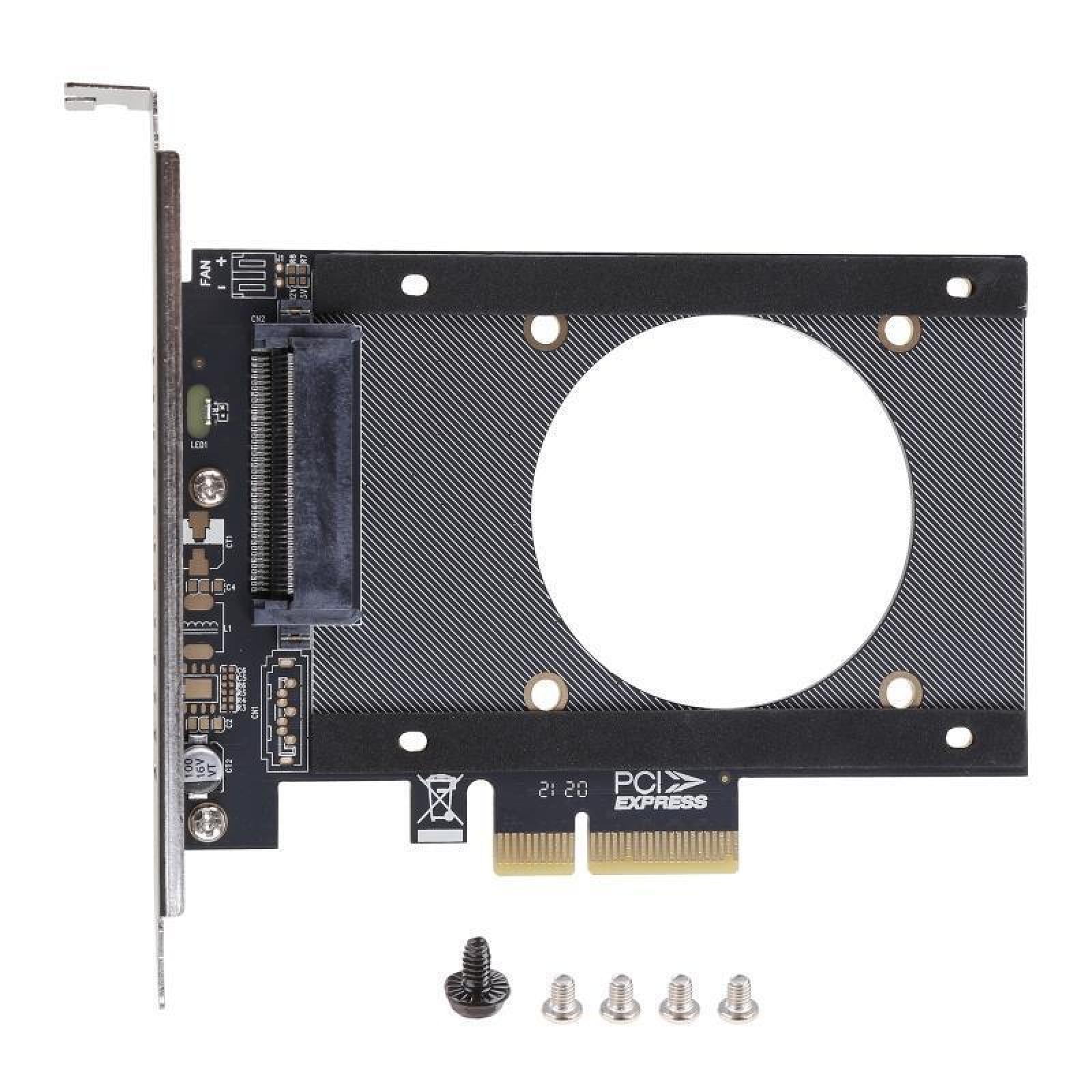 NVME SSD Storage Capacity Expansion Card PH46 U2 PCIe X4 to U.2 Riser ...
