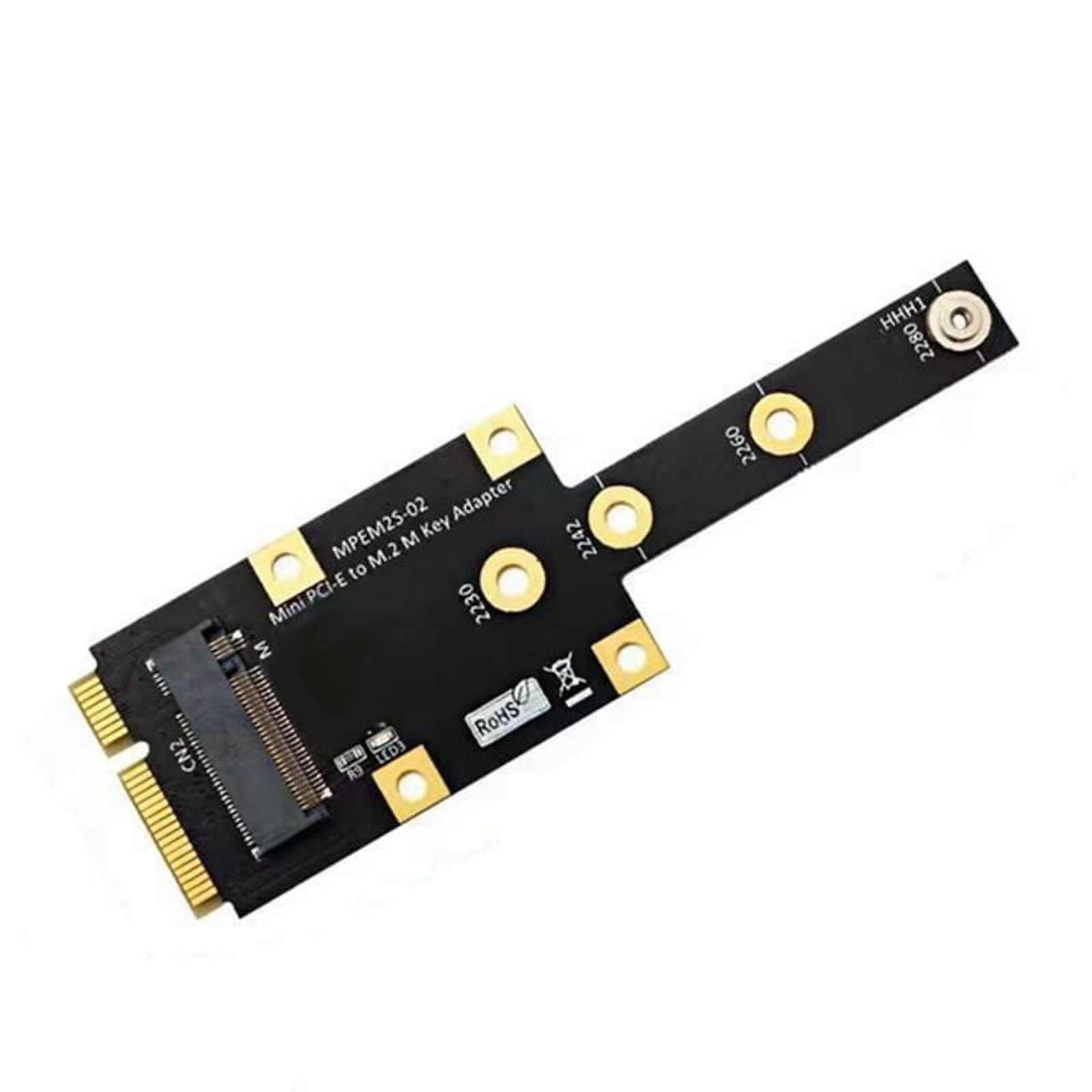 NVME SSD to MINI PCI-E Adapter Card M.2 NGFF NVME KEY M to MINI PCIE ...