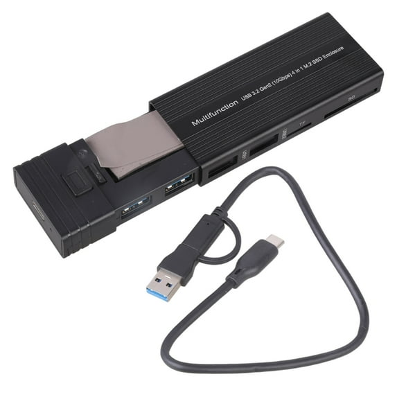 NVME SSD to Type-C Case NVMe Box Dual-protocol Type-C NVMe SSD ...