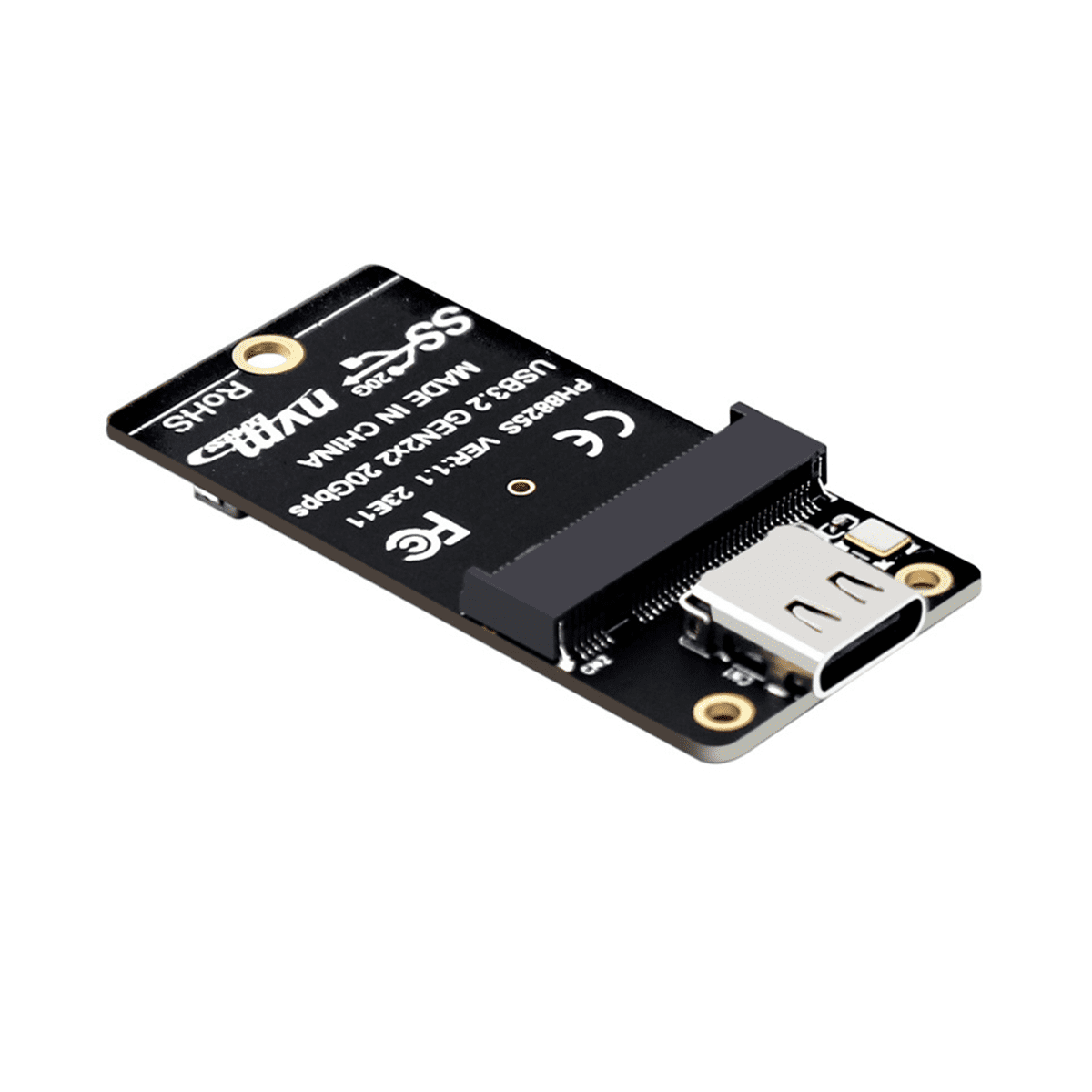 NVME to USB 3.2 Type-C Adapter M2 NVME SSD Adapter ASM2364 USB 3.2 GEN2 X2 20Gbps Support M2 ...