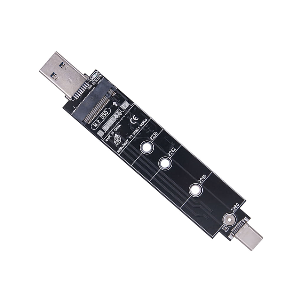 NVME to USB Adapter M.2 NVME Hard Drive USB3.1 Gen2 10Gbps USB to NVME ...
