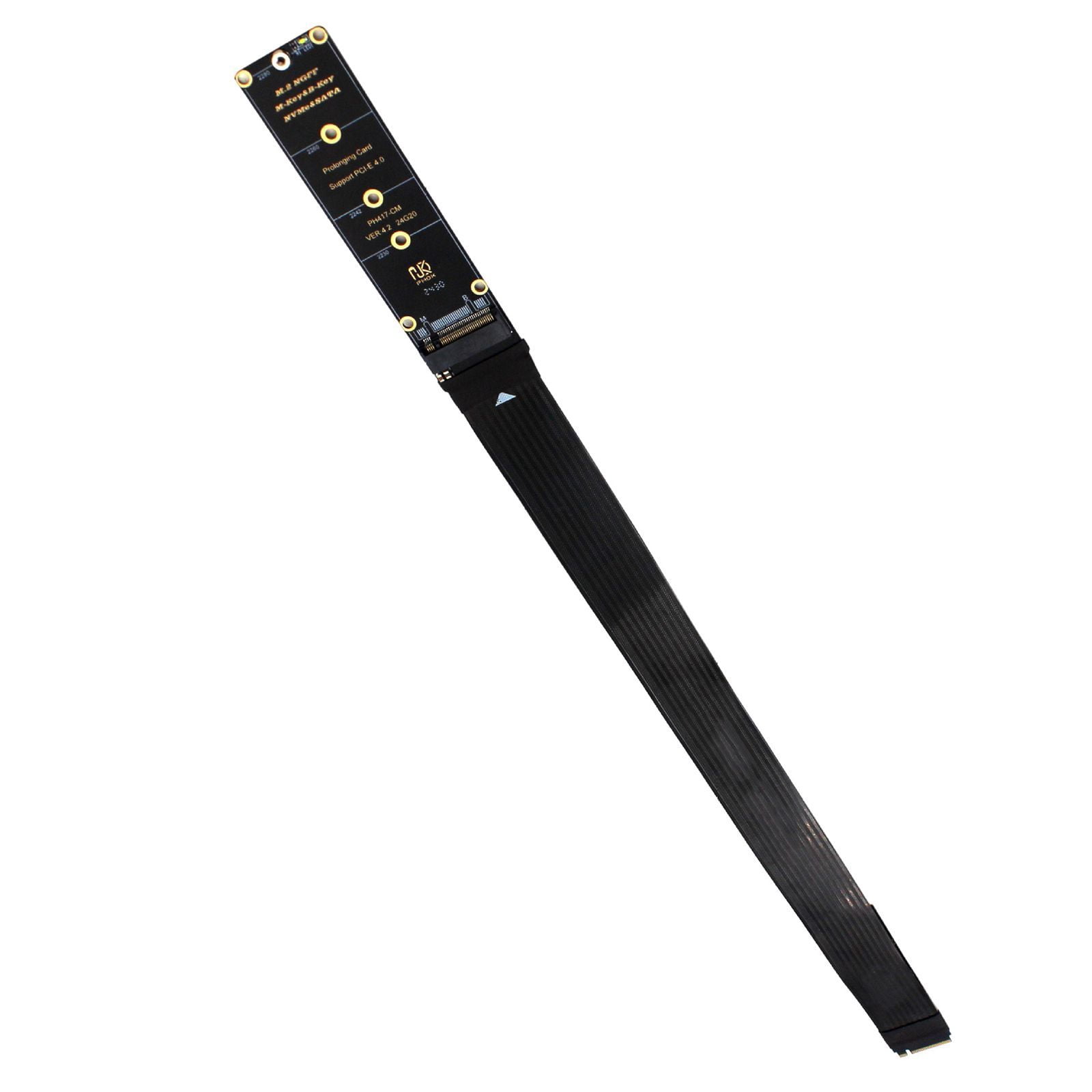 NVMe PCIE4.0 Extender Risers Adapter Cable 2230 2242 2260 2280 NVMe ...