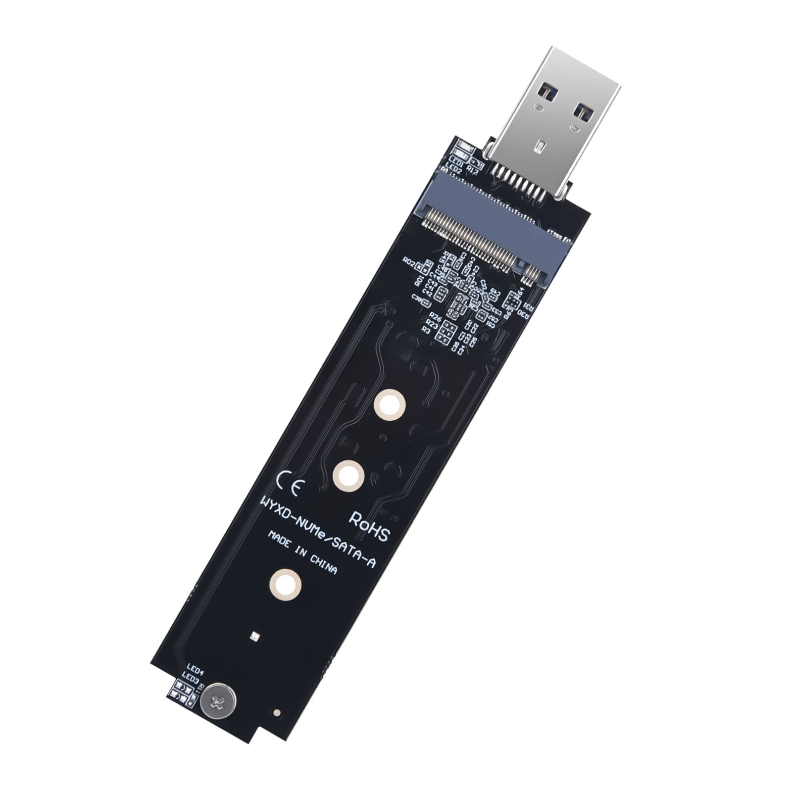 NVMe PCIe To USB 3.2 Converters For 2230 2280 HDDs RTL9210B Controller ...