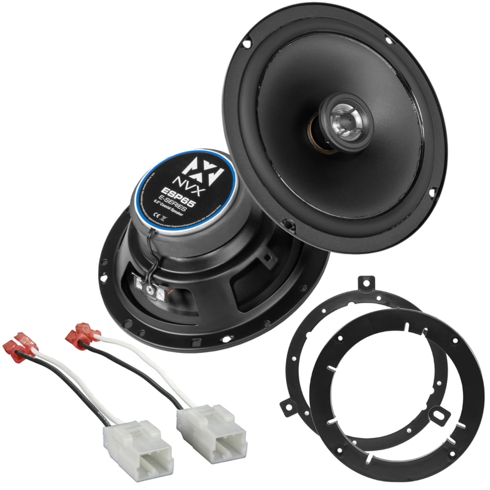 NVX 6.5" Car Speaker Upgrade Kit for 2007-2017 Jeep Wrangler Front ...