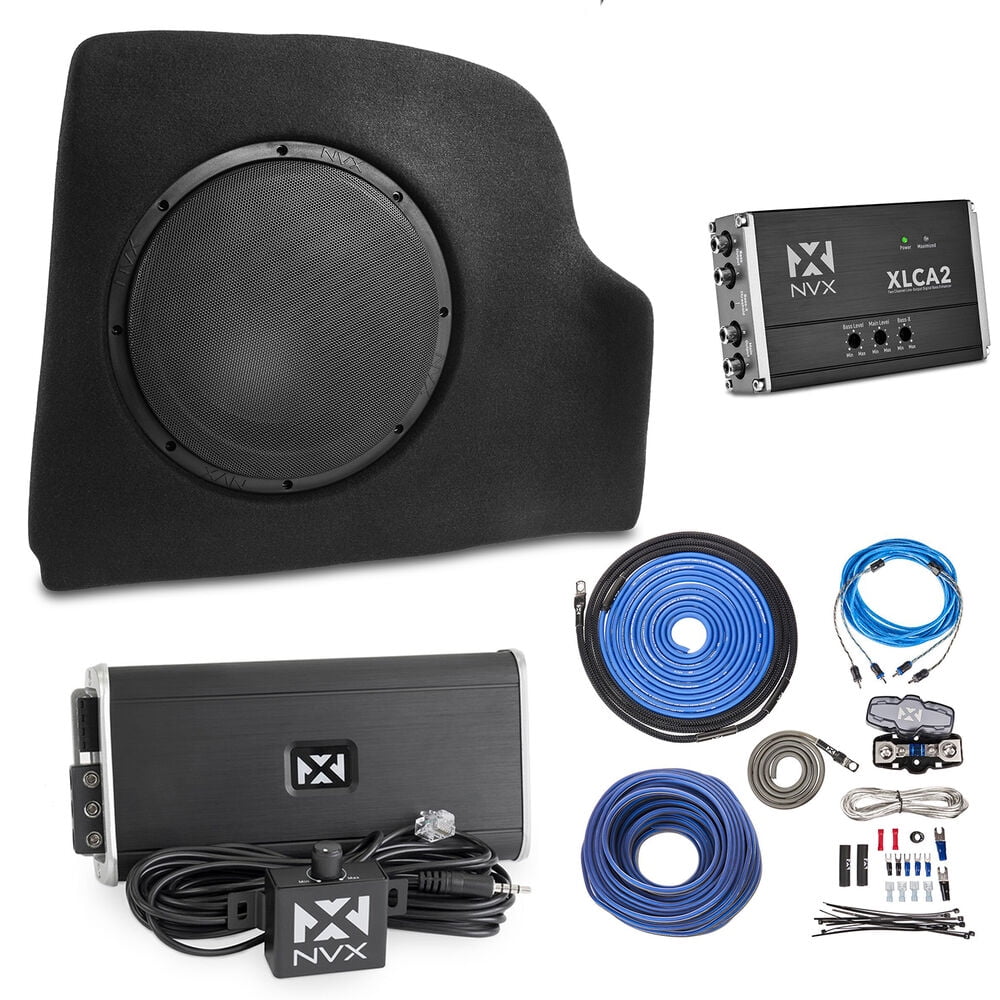 NVX BE-TOYHIG3-VS102 Car Subwoofer Bass Package 2014-2019 Toyota ...