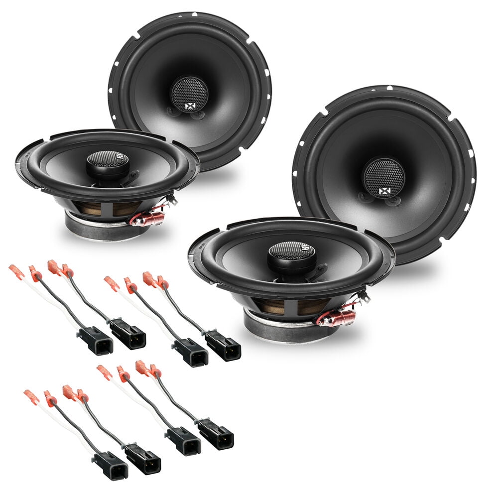 NVX Car Speaker Replacement Package for 1997-2004 Chevy Corvette Front ...