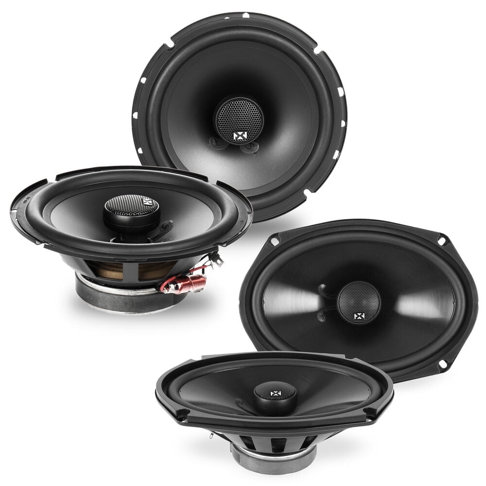 NVX Factory 6.5" & 6" x 9" Coaxial Car Speaker Upgrade Package for 09 ...