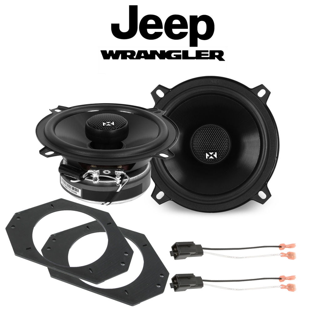 NVX Front Speaker Upgrade for Jeep Wrangler Tj 97-06 5.25" VSP525, 82 ...