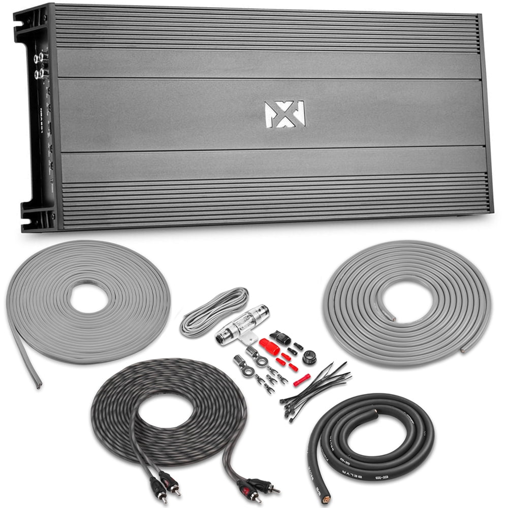 NVX NBA201 700W Total RMS N-Series Class-AB 2-Channel Amplifier + Free ...