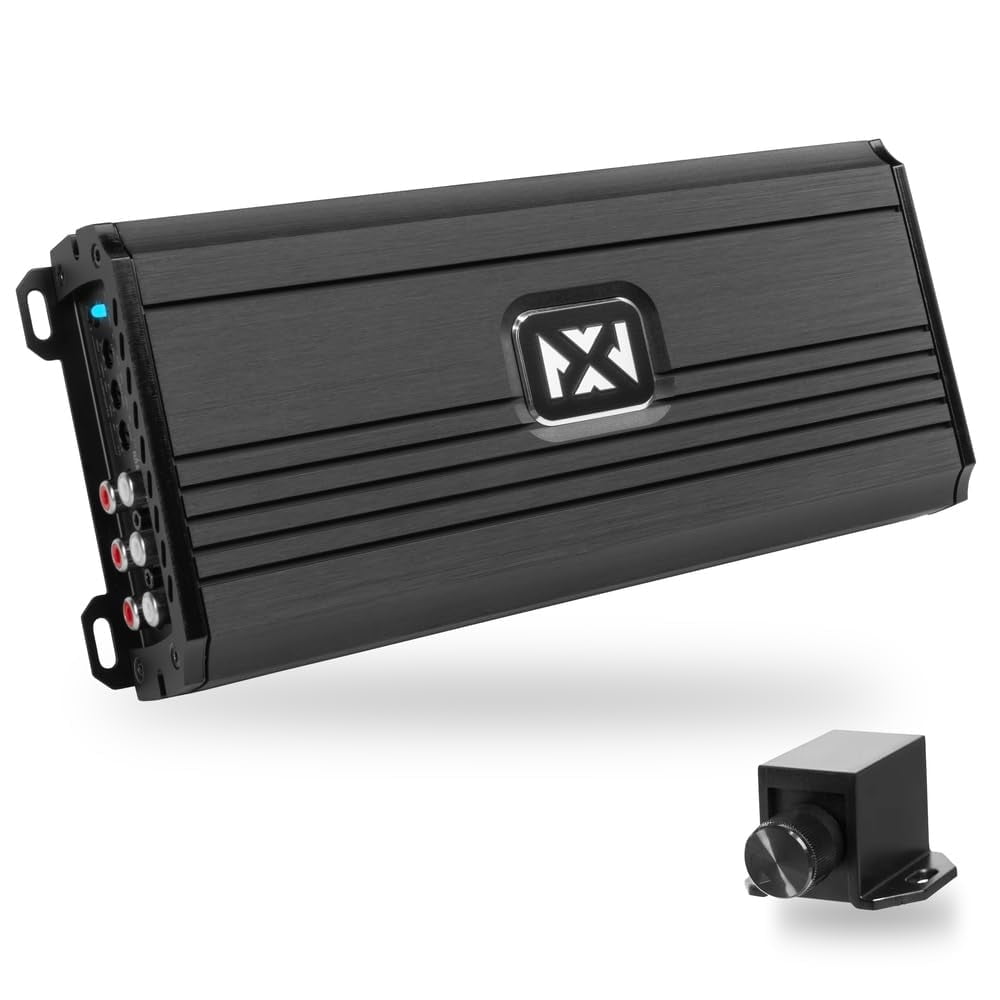 NVX NDA11005 5-Channel Car Amplifier 2200W Peak N-Series Class-D with ...