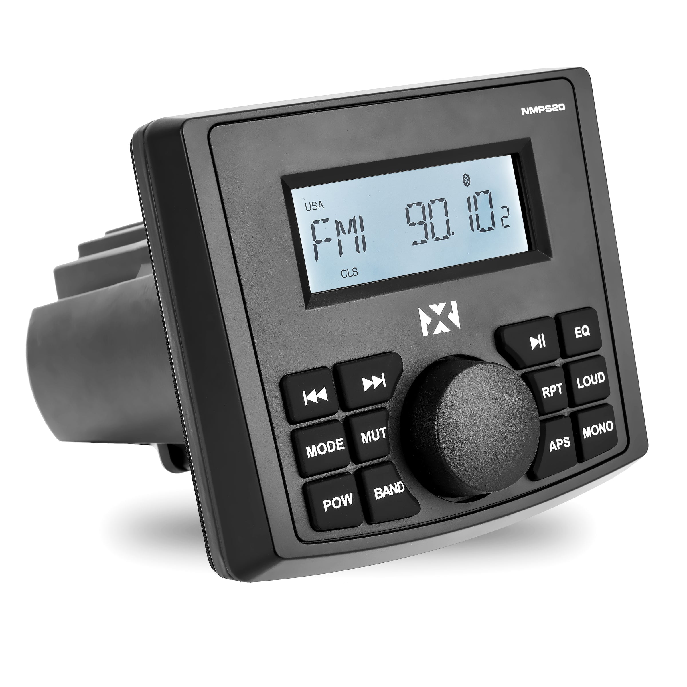 Free Shipping! NVX NMPS20 Gauge Style Marine Stereo with Bluetooth ...