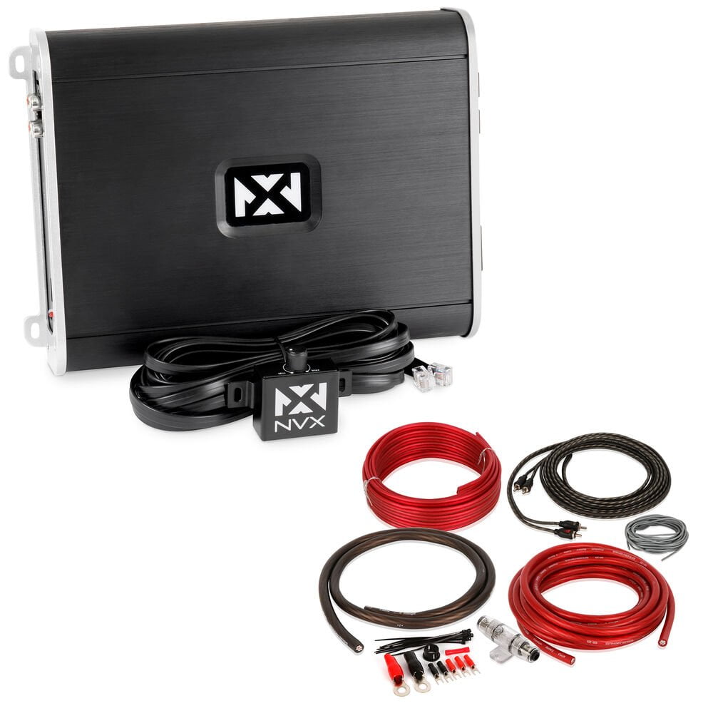 NVX VAD17001 1700W RMS Class D Monoblock Car/Marine/Powersports ...