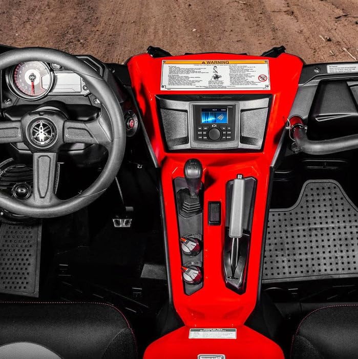 NVX VMPS35 Gauge Style Marine Stereo with Bluetooth and a 3" Ultra ...