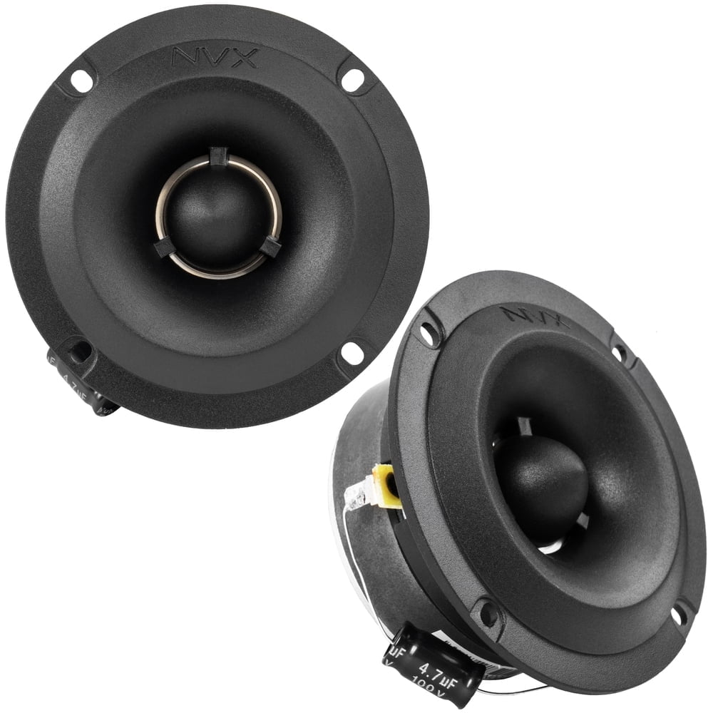 NVX VPRO35TW 3.5" V-Series Pro Audio Super Slim Bullet Tweeters 240W ...