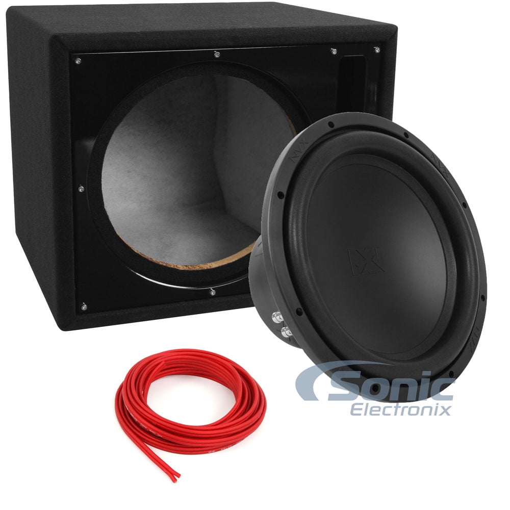 NVX VSW122v2 with Ported Subwoofer Enclosure 600W RMS 12" VS-Series ...