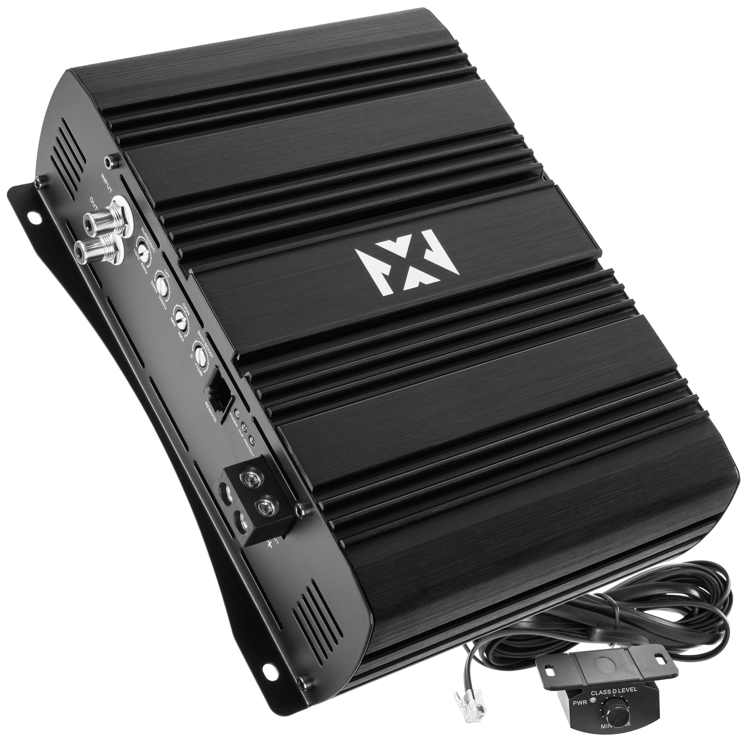 NVX XAD12 1-CH Monoblock 1500W RMS Class-D 1-Ohm Stable Full-Bridge ...