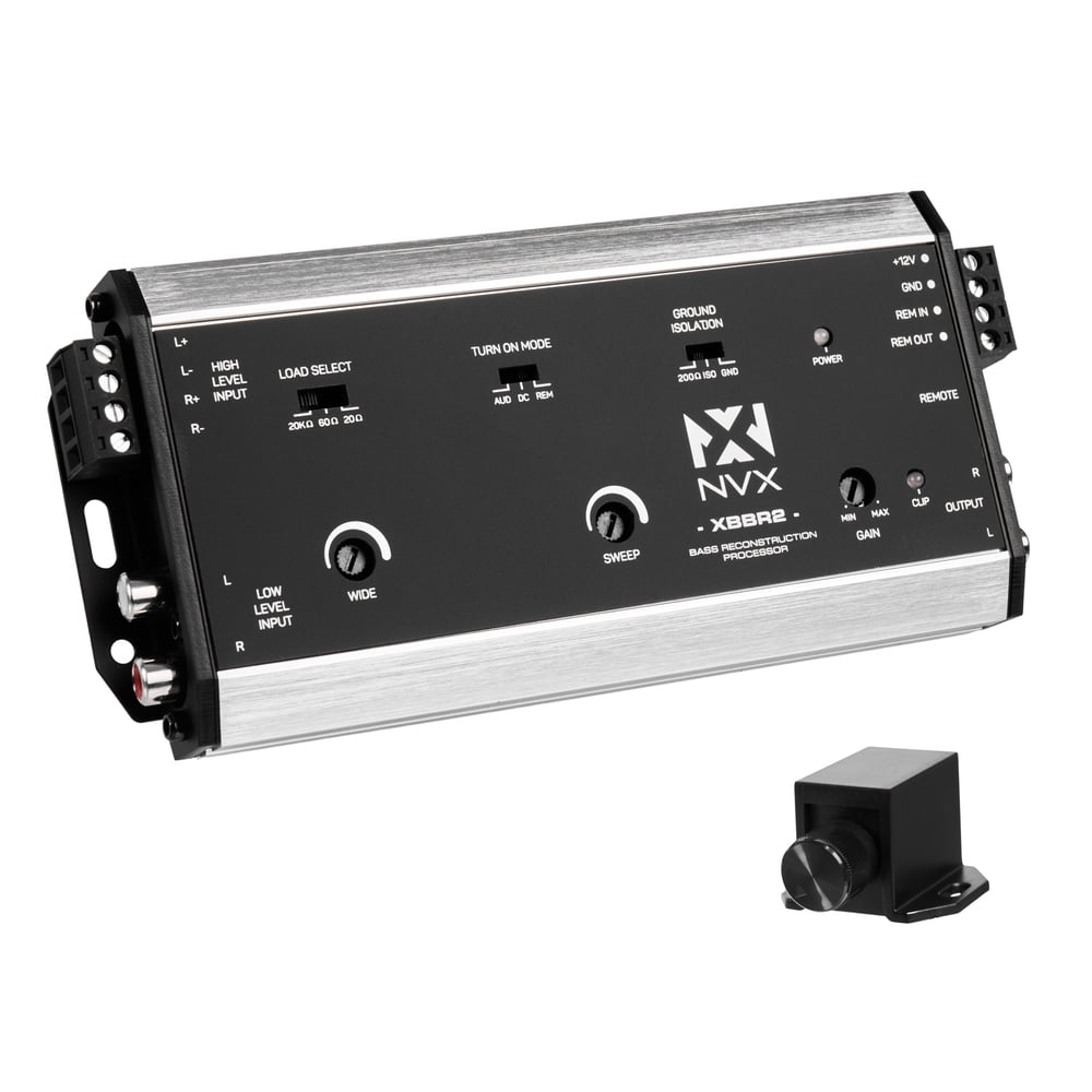 NVX XBBR2 X-Series 2-Channel Digital Bass Reconstruction Processor and ...