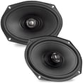 NVX XFHD69L 6" x 9" Saddlebag Lid Speakers for Select 1998-up Harley ...