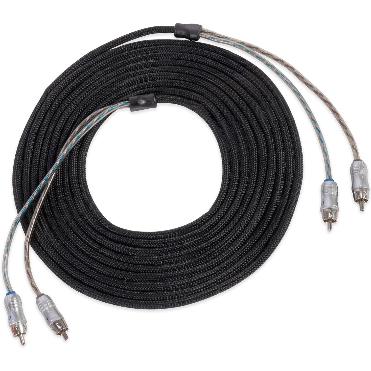 NVX XIX25 Car Audio RCA Audio Interconnect Cable 16 ft OFC 2-Channel ...