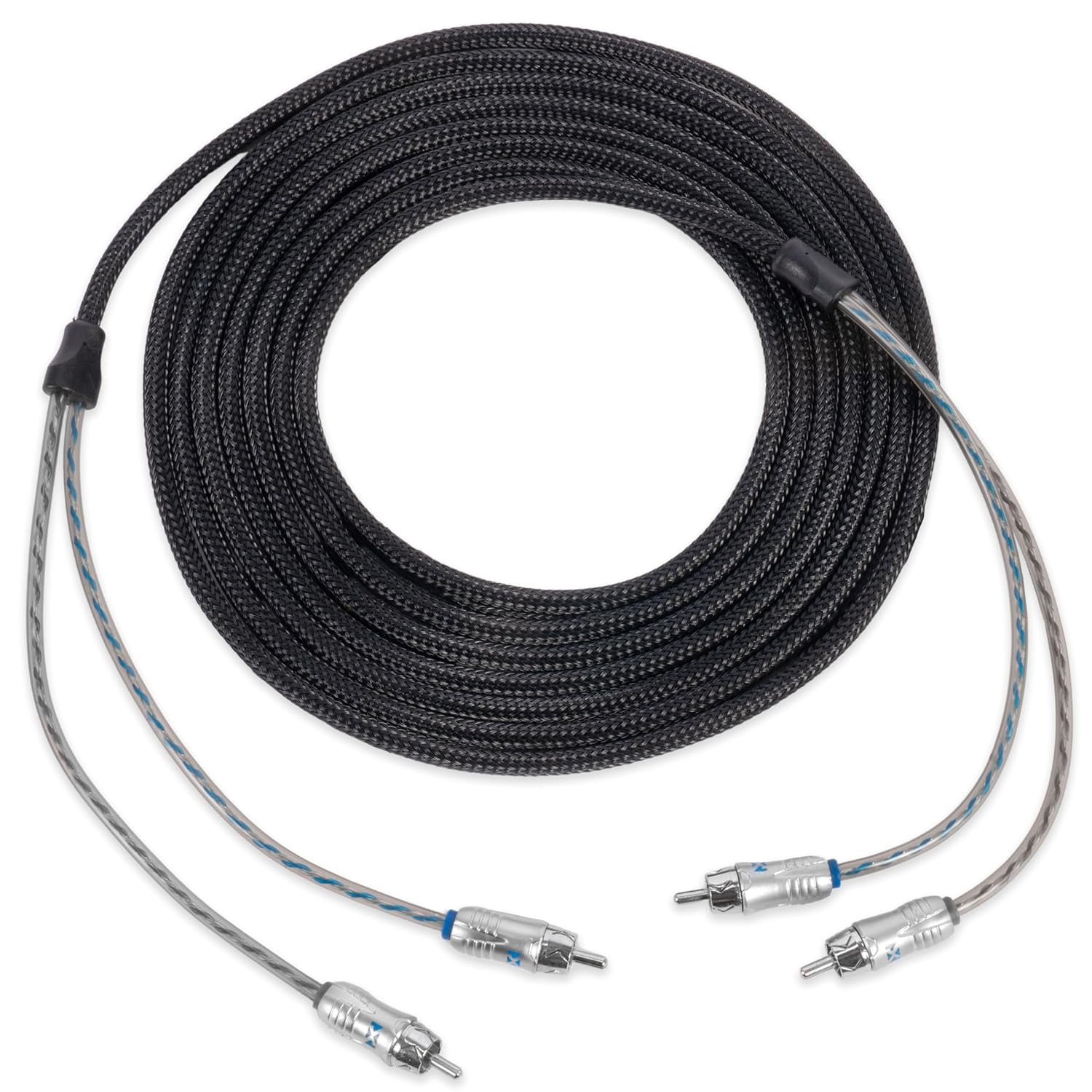 NVX XIX26 Car Audio RCA Audio Interconnect Cable 20 ft OFC 2-Channel ...