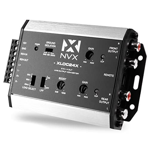 NVX XLOC24X 2 inputs / 4 outputs High Voltage Active Line Output ...