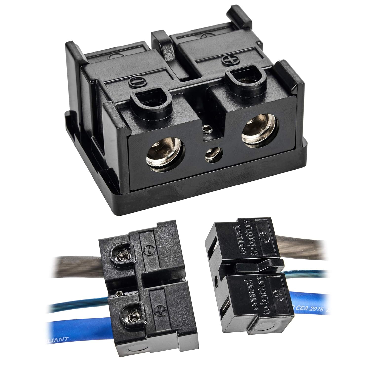 NVX XQDC4 4 AWG High Current Power and Ground Quick Disconnect with ...