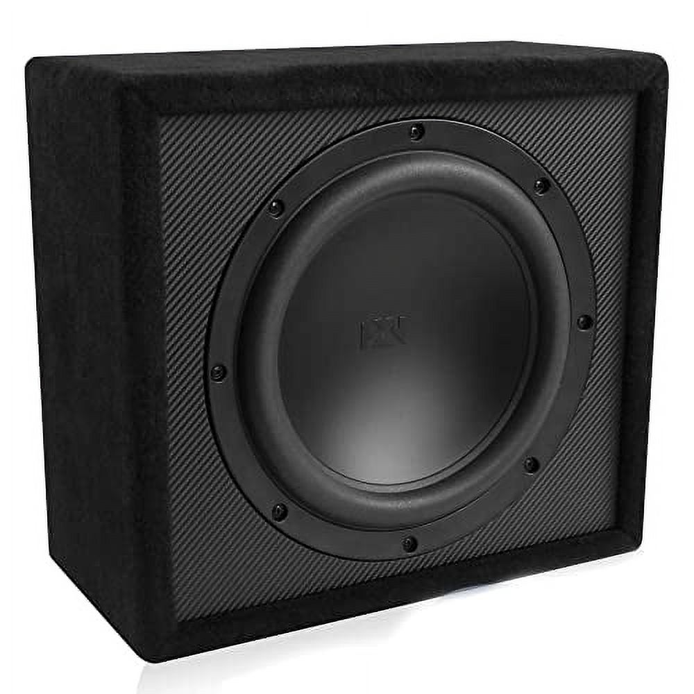 NVX XQWE112S 12" Sealed Subwoofer Box Made X-Series (XQW124/XQW122 ...