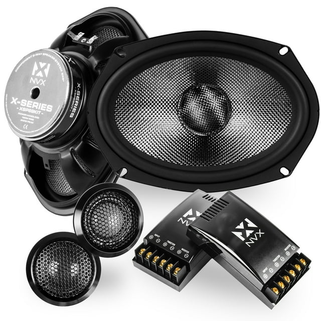 Free Shipping! NVX XSP69KIT 6x9" Component Car Speaker System 600W Peak ...