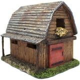NW Wholesaler - 5.7" Fairy Garden Resin Barn, Fairy Garden Accessories ...