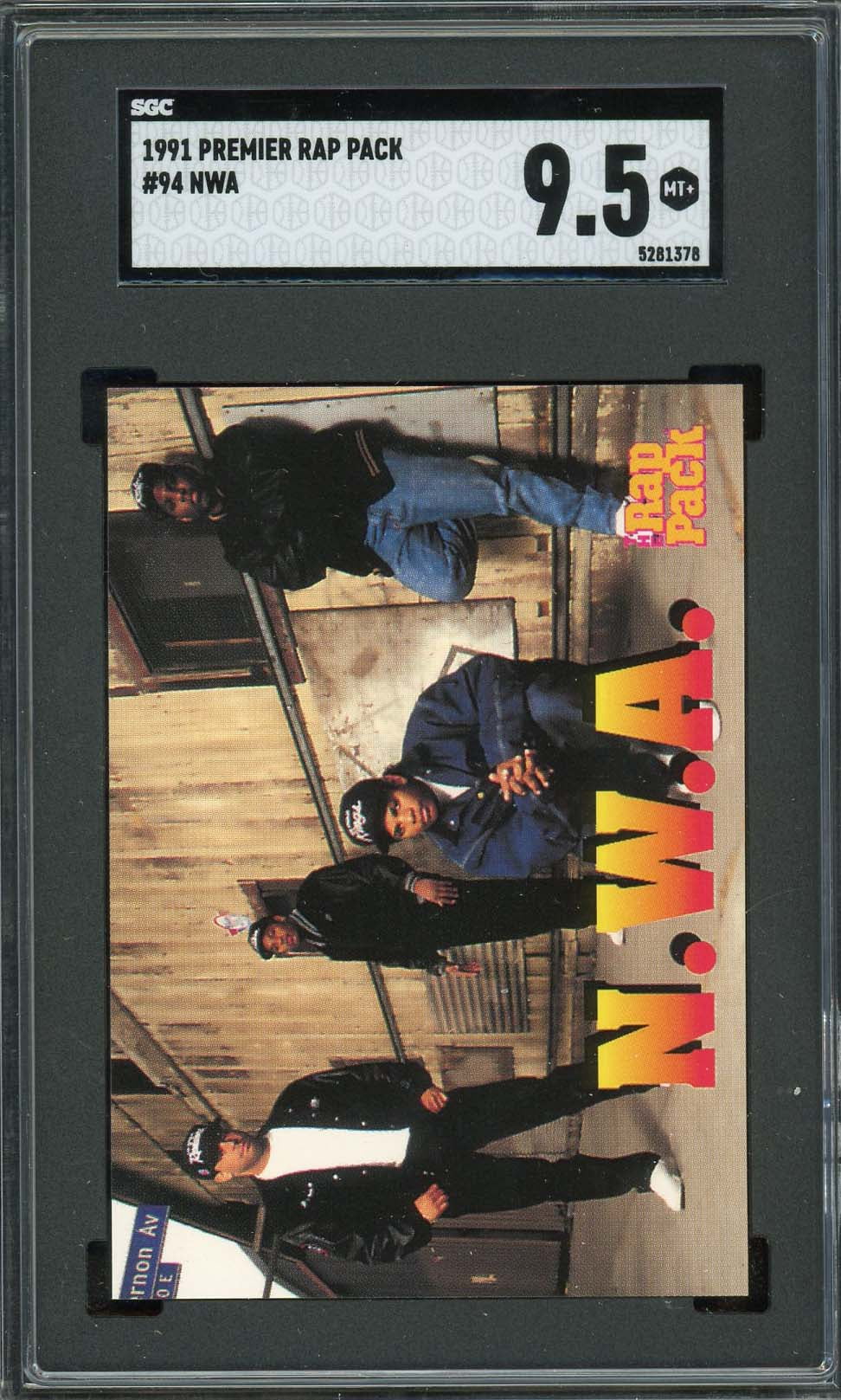 NWA 1991 Premier Rap Pack Card #94 Graded SGC 9.5 - Walmart.com