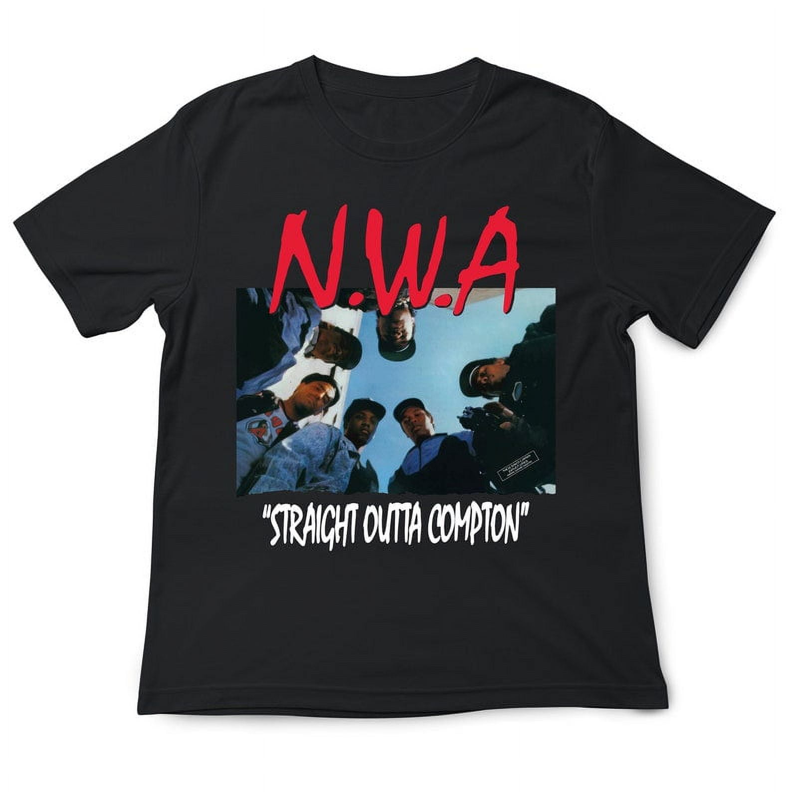 NWA Iconic Straight Outta Compton T Shirt | NWA T Shirt | 90's Hip Hop ...