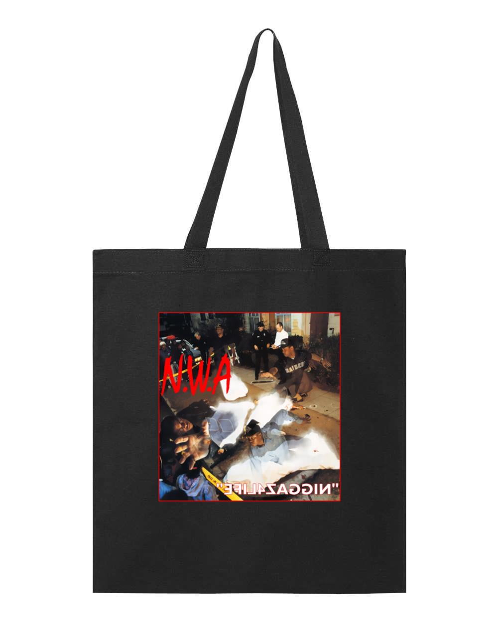 NWA Rap Group Legends Tribute Graphic Tote Bag for West Coast Rap ...