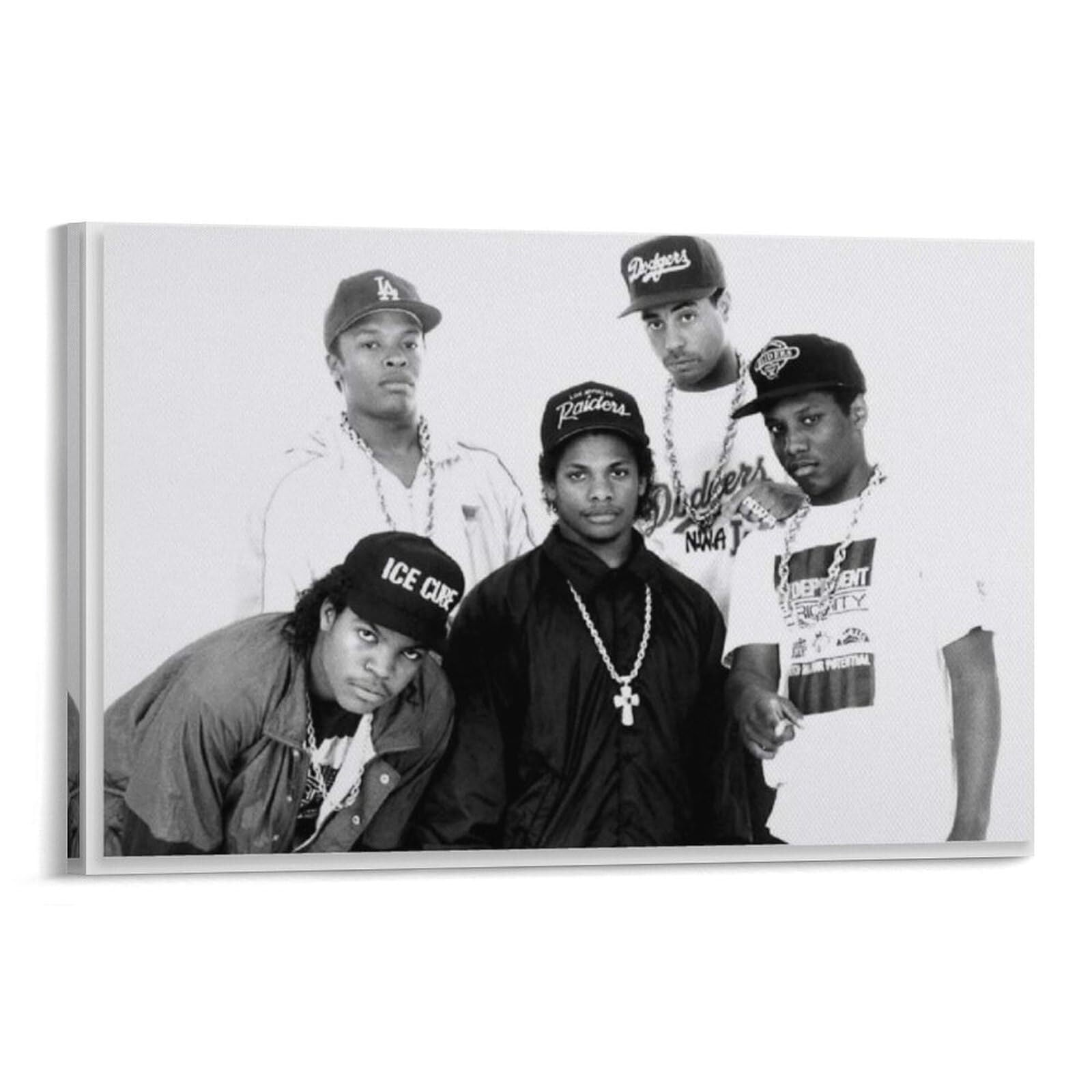 NWA Straight Outta Compton Poster Picture Print Canvas Poster Wall Paint Art Posters Decor ...