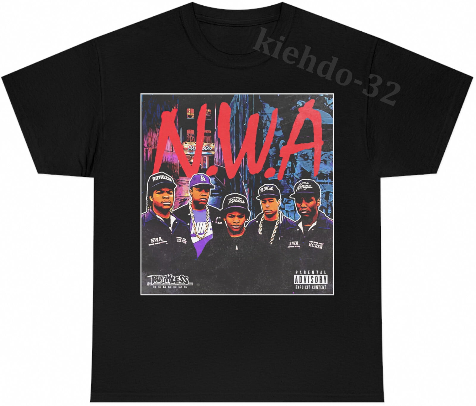 NWA World's Most Dangerous Group 90s Rap Vintage S-5XL T-Shirt Men Women Unisex - Walmart.com