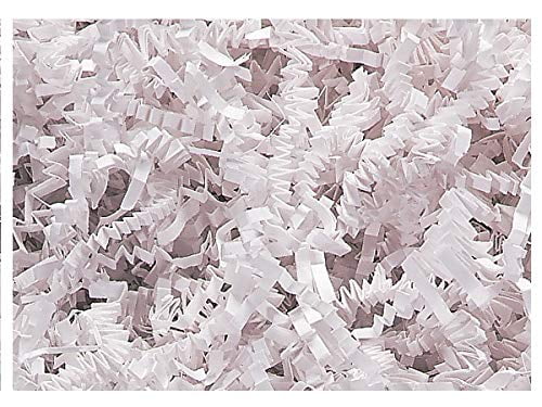 NWAMR-ZF10WH White Crinkle Cut Paper Shred 10 lb ~ Spring-fill Shred ...