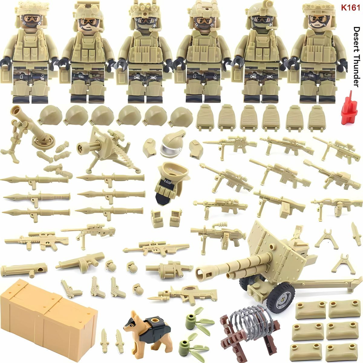 NWJ Children's Building Block Soldier Ghost Camouflage Special Forces ...