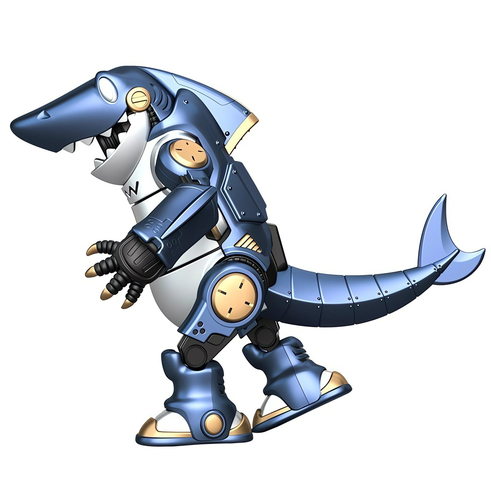 NWJ Cute Shark-Shaped Keychain Flashlight - Cartoon ABS Keychain Torch ...