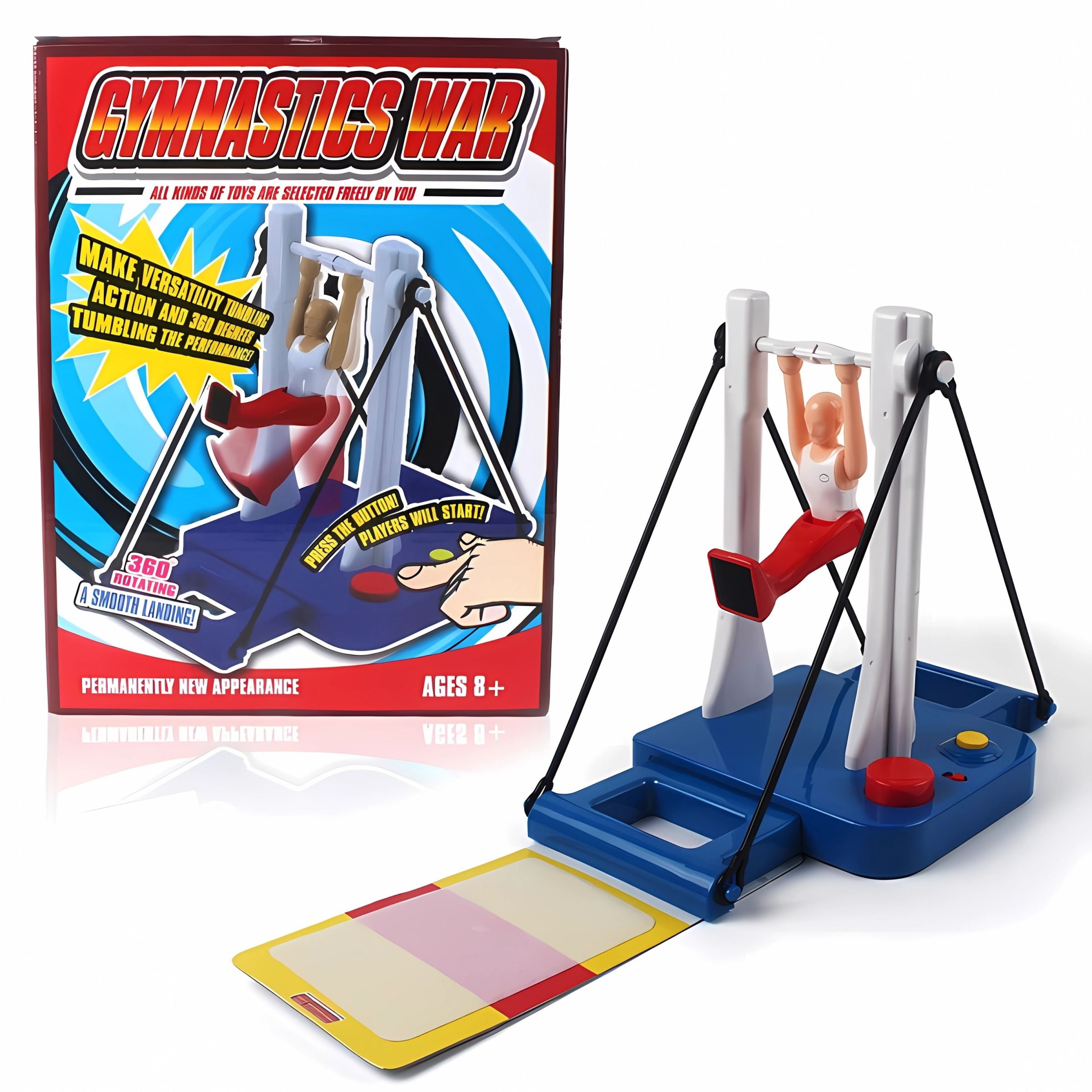 NWJ Gymnastics Flip Machine Toy - Little Prince of Horizontal Bar ...