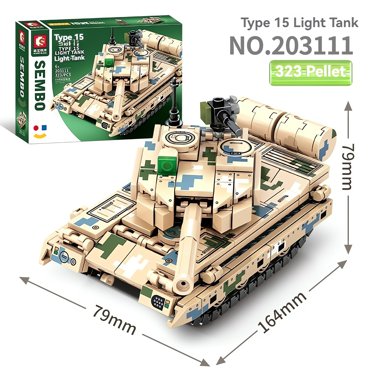 BMC Toys Military Soldier D-Day Tank Battle - 36pc Plastic Army Men ...
