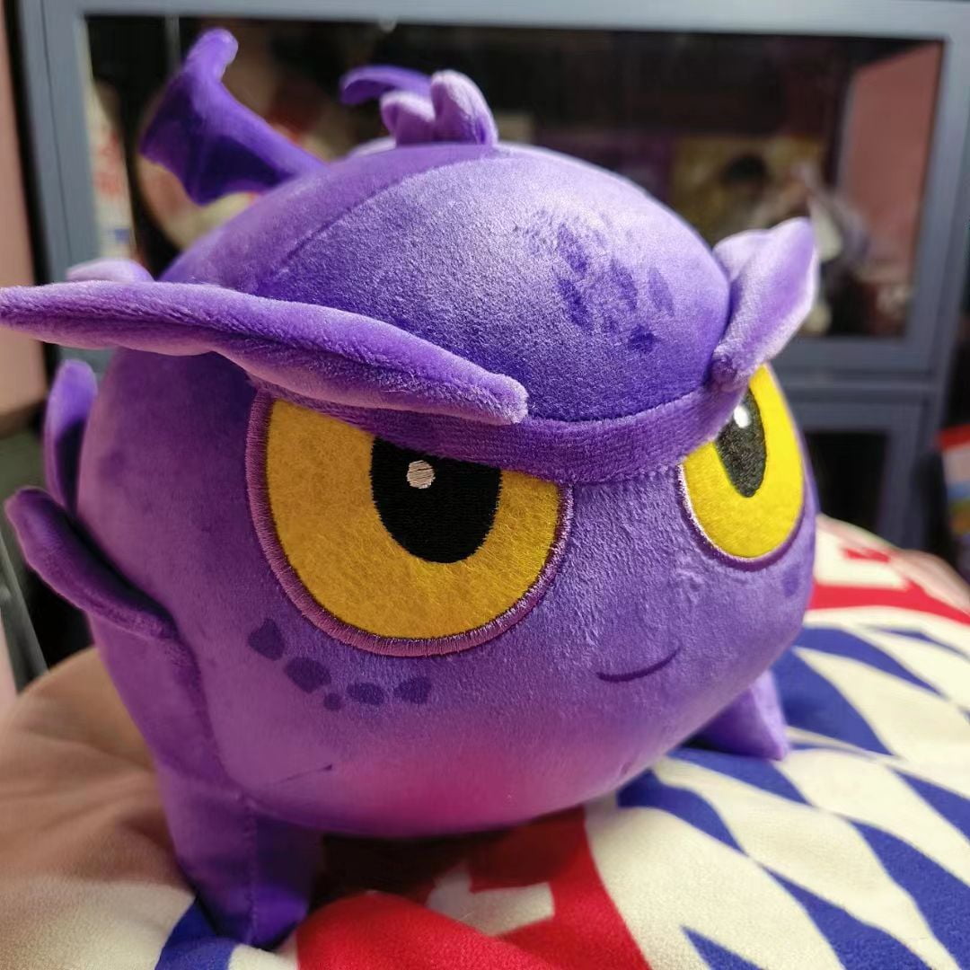 NWJ Purple Moon Plush Doll - Adorable Crescent Moon Stuffed Toy, Soft ...