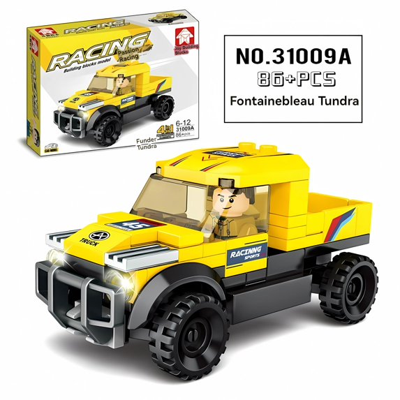 NWJ Racing Car Model Building Blocks - Educational and Creative Toy for ...