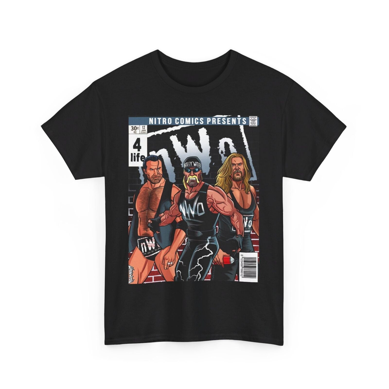 NWO Hulk Hogan, Kevin Nash, Scott Hall T-shirt. - Walmart.com