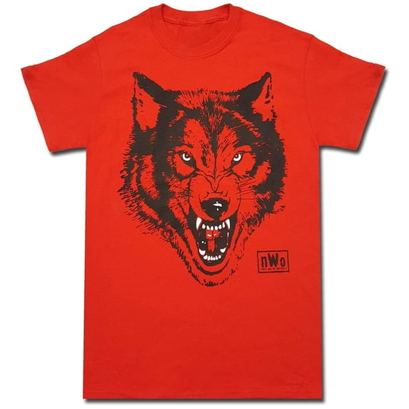 Costume Agent NWO New World Order Wolfpac Graphic Tee, Adult Red T ...