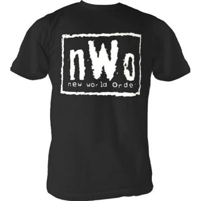 Costume Agent NWO New World Order Wrestling Adult Black T-Shirt, 100% ...