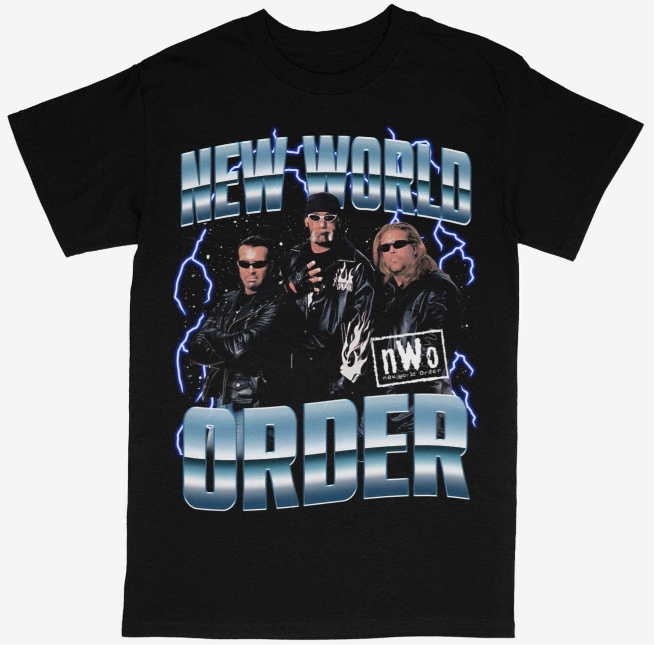 NWO t-shirf New World Order WWF WCW Wrestling - Walmart.com