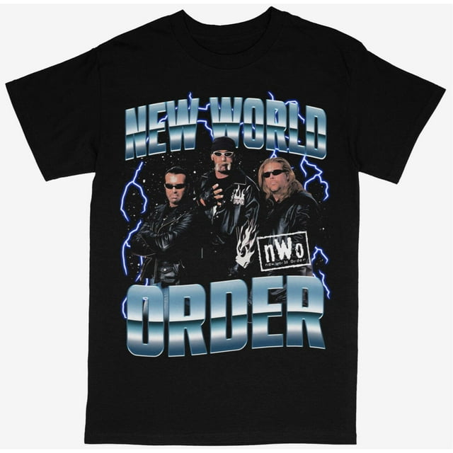 NWO t-shirf New World Order WWF WCW Wrestling - Walmart.com