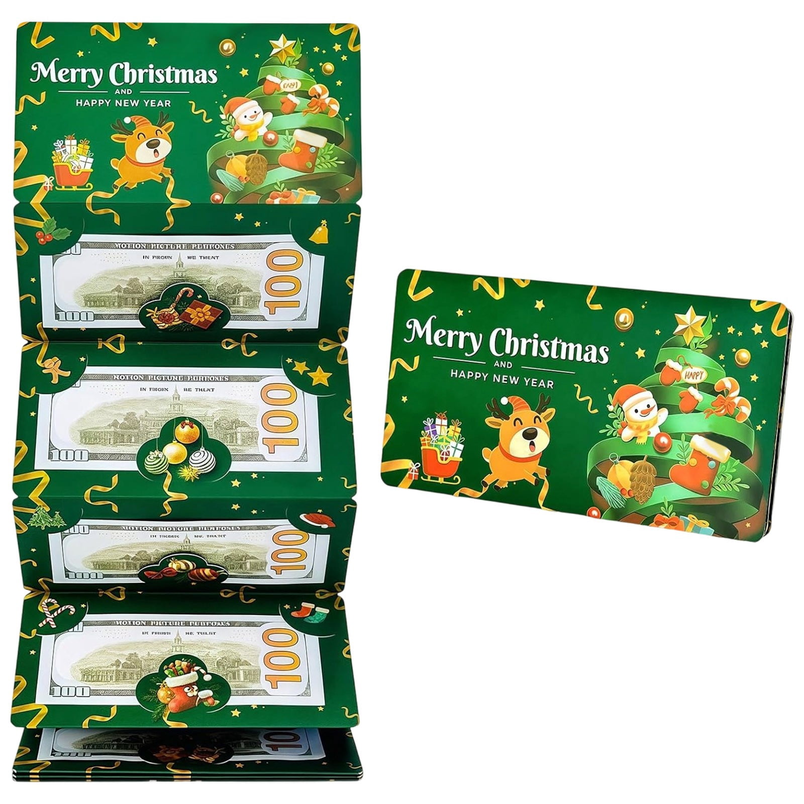 NWOKYZGH Christmas Money or Gift Card Holder with Envelopes, Surprise ...