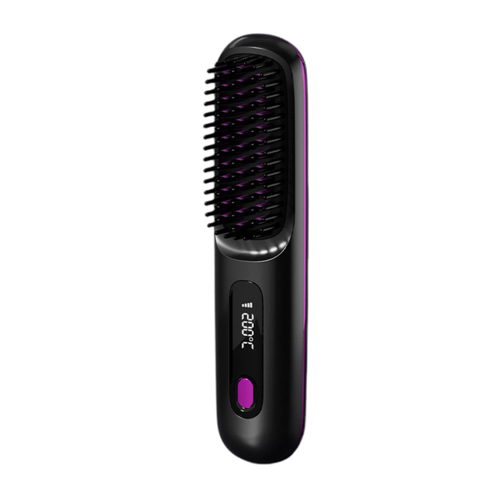 NWOKYZGH Cordless Hair Straightener Brush-Portable Straightening Comb ...