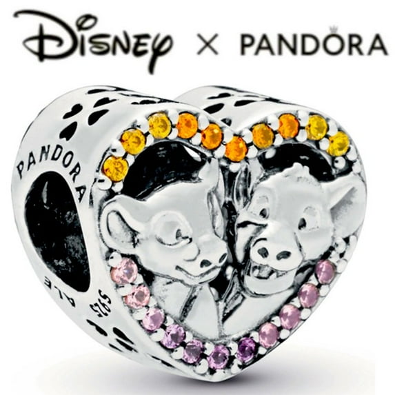 NWOT Pandora x Disney Simba and Nala Lion King Retired Charm ...